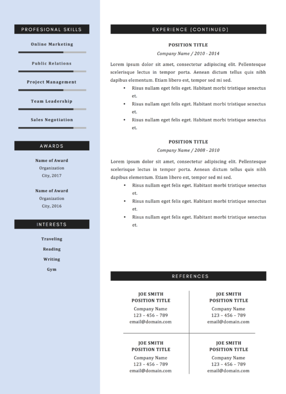 Steven Roberts Resume